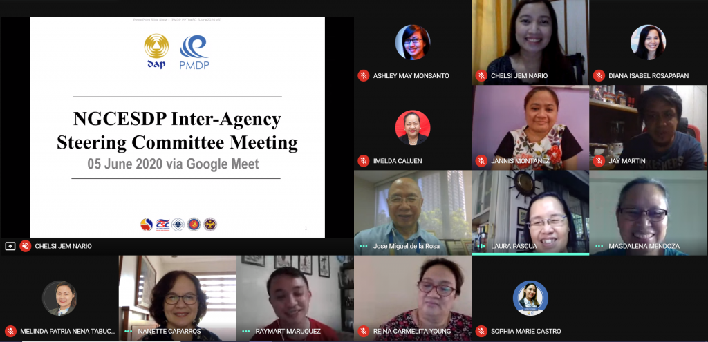 PMDP DISCUSSES PLANS AND MILESTONES, TRAINING PROGRAM FOR LGU UNDER ...