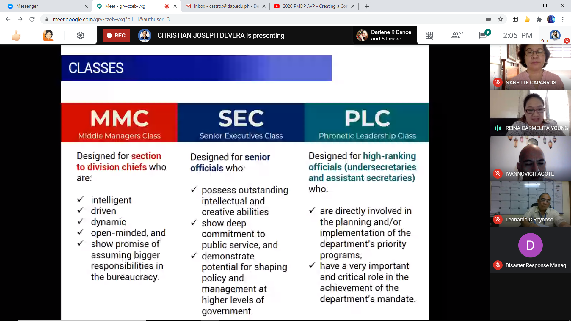 PMDP EXPANDS PROMOTIONAL EFFORTS, CONDUCTS ONLINE ORIENTATION – PUBLIC ...