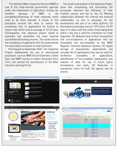 Featured Capstone Project: Cheryl Rose B. Cayad-An, DVM (MMC 24) – PUBLIC MANAGEMENT DEVELOPMENT ...