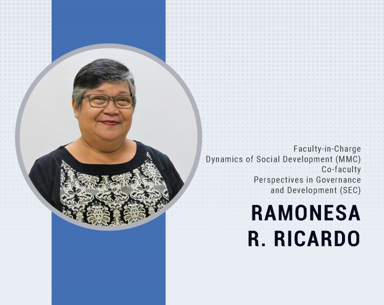 FEATURED FACULTY: RAMONESA R. RICARDO – PUBLIC MANAGEMENT DEVELOPMENT PROGRAM