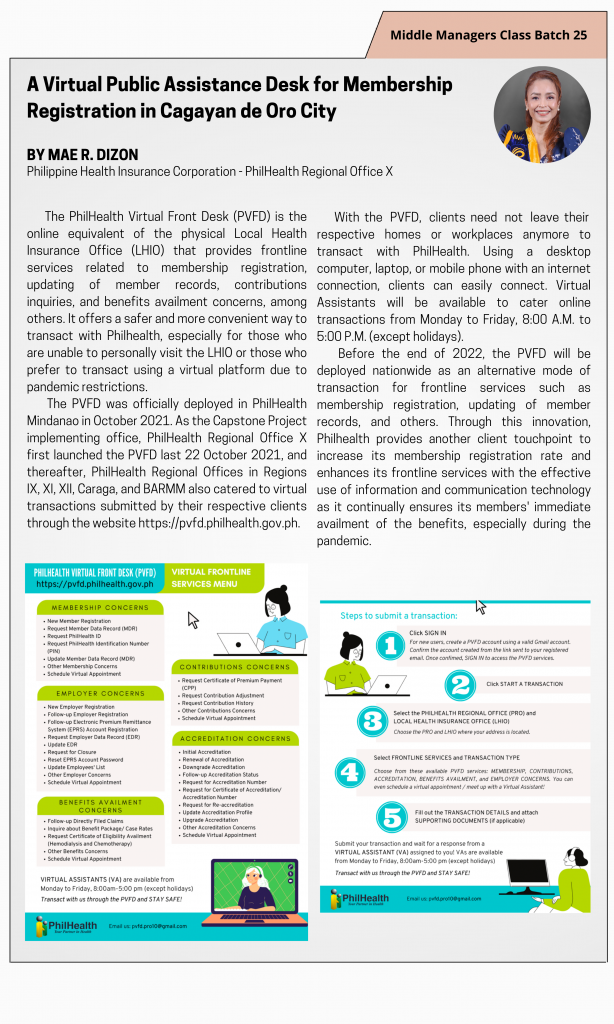 Outstanding Capstone Papers & Projects – PUBLIC MANAGEMENT DEVELOPMENT ...